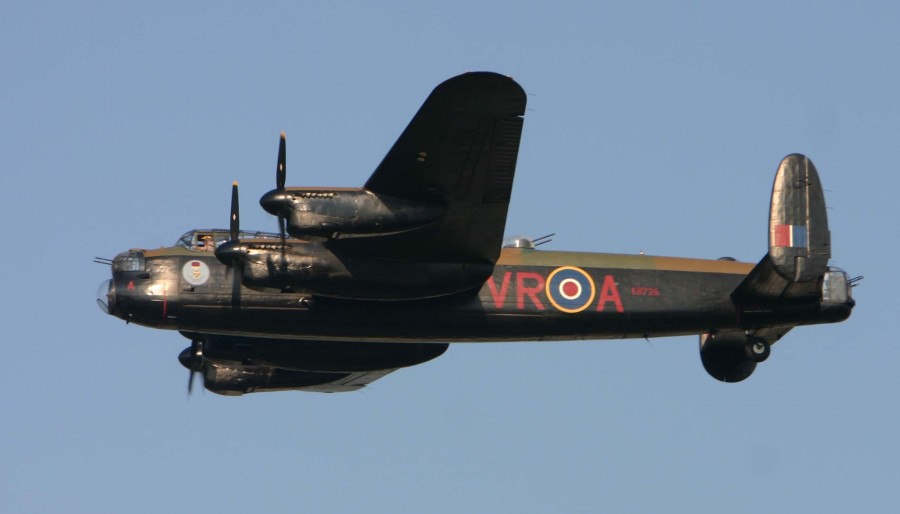 Mynarski Lancaster Visits Namesake's Base - Canadian Aviator Magazine