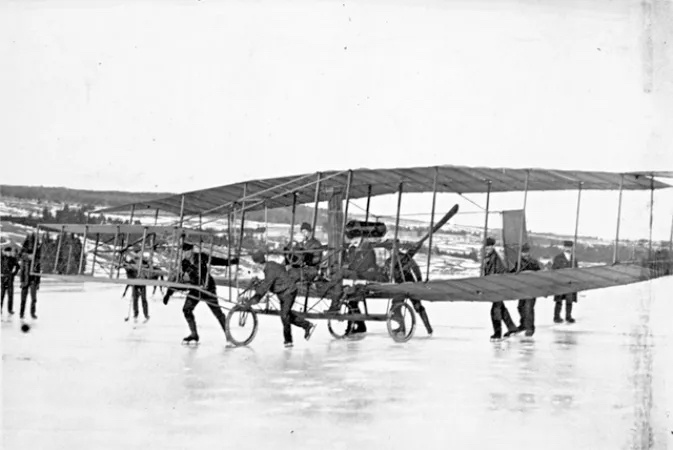 Canada, Alexander Graham Bell and the Silver Dart - Canadian Aviator ...