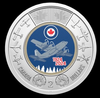 RCAF Centennary Toonie Released - Canadian Aviator Magazine
